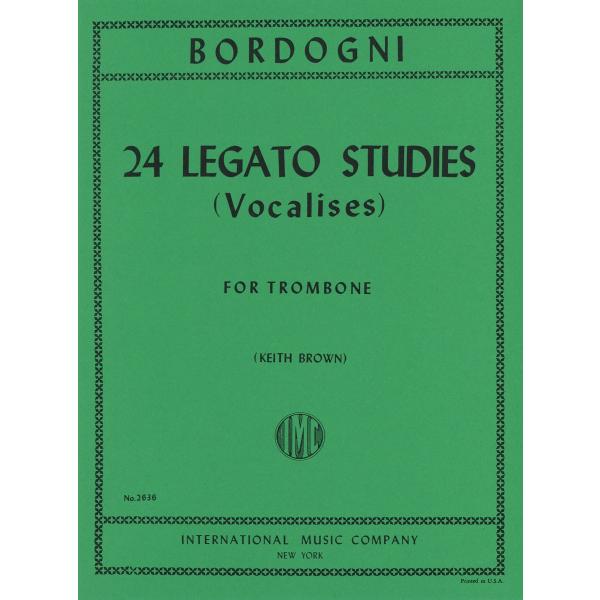 Giulio Marco Bordogni：24 Legato Studies（Vocalises）ボルドーニ：24のレガート練習曲（ヴォカリーズ）■出版社：IMC / International Music Company（インターナショ...