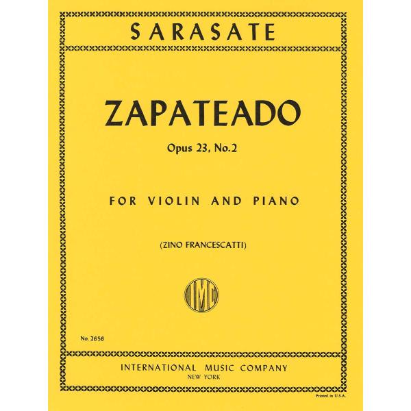 Pablo de Sarasate：Spanish Dance Nr. 6 Zapateado op. 23 - 2サラサーテ：スペイン舞曲 第6番 ザパテアード op. 23 - 2■出版社：IMC / International Mus...