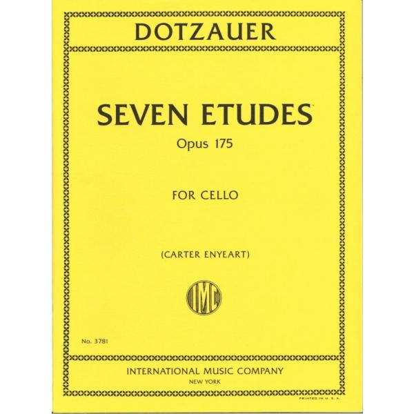Friedrich Dotzauer：7 Etudes op. 175ドッツァウアー：7つの練習曲 op. 175■出版社：IMC / International Music Company（インターナショナル・ミュージック）■輸入楽譜■楽...