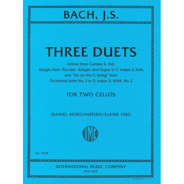 Johann Sebastian Bach：3 Duetsバッハ：3つの 二重奏曲■出版社：IMC / International Music Company（インターナショナル・ミュージック）■校訂・編集 / 編曲：Daniel Morg...