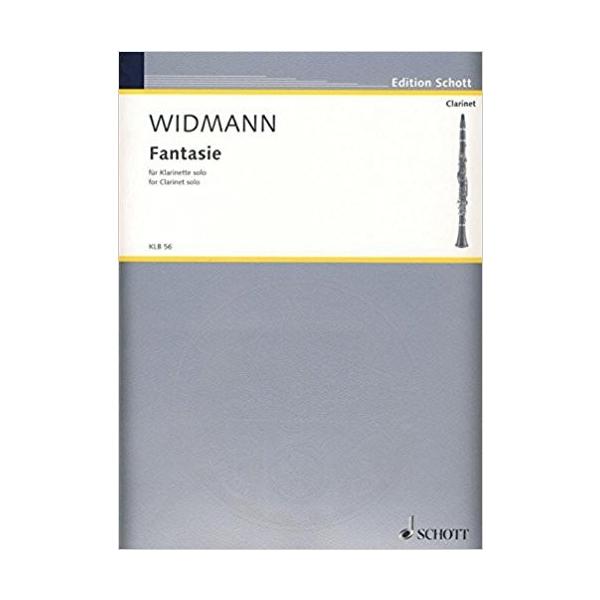 Jorg Widmann：Fantasieウィドマン： 幻想曲■出版社：Schott（ショット）■輸入楽譜 ■楽譜は新品ですが、輸入商品のため入荷時による角の折れや日焼けがある場合がございます。 コンディションをご納得いただいた上でお買い求...
