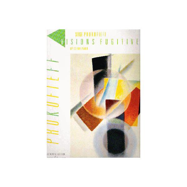 Sergei Prokofiev（Prokofieff）：Visions Fugitives op. 22プロコフィエフ：つかの間の幻影 op. 22■出版社：Boosey &amp; Hawkes（ブージー &amp; ホークス）■輸入楽...