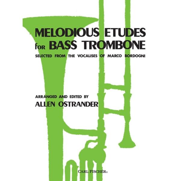 Allen Ostrander：Melodious Etudes for Bass Tromboneオストランダー：バス・トロンボーンのための旋律的練習曲■出版社：Carl Fischer（カール・フィッシャー）■輸入楽譜 ■楽譜は新品です...