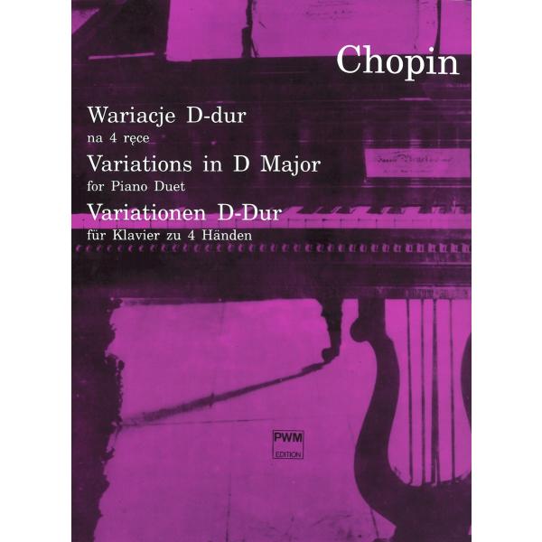 Frederic Chopin：Variations D-dur sur un air national de Mooreショパン：ムーアの民族的な歌による変奏曲 ニ長調■出版社：PWM / Polskie Wydawnictwo Muzy...