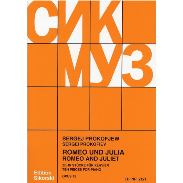 Sergei Prokofiev（Prokofieff）：Romeo und Julia（Romeo and Juliet） 10 Stucke op. 75プロコフィエフ：バレエ音楽「ロミオとジュリエット」より 10の小品 op. 75■...