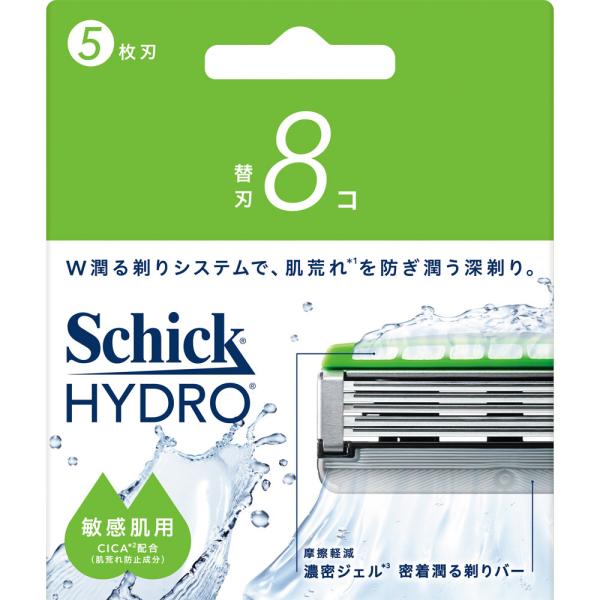 ●やさしく深剃り１、ｗ潤る剃りシステムで、肌荒れ＊を防ぎ潤う深剃り２、敏感肌用＊　シェービングによる摩擦や乾燥によるもの ※パッケージデザイン等は予告なしに変更されることがあります。