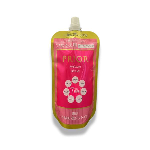 詰め替え用（ゲル状クリーム）ふっくらハリ感を与えるオールインワン。7つの機能＜化粧水・乳液・美容液・マッサージ・クリーム・パック・化粧下地＞。ゲル状クリームが、肌にぐんぐんなじみます。肌のすみずみまでうるおいをあたえ、しっとりした肌が長時間...