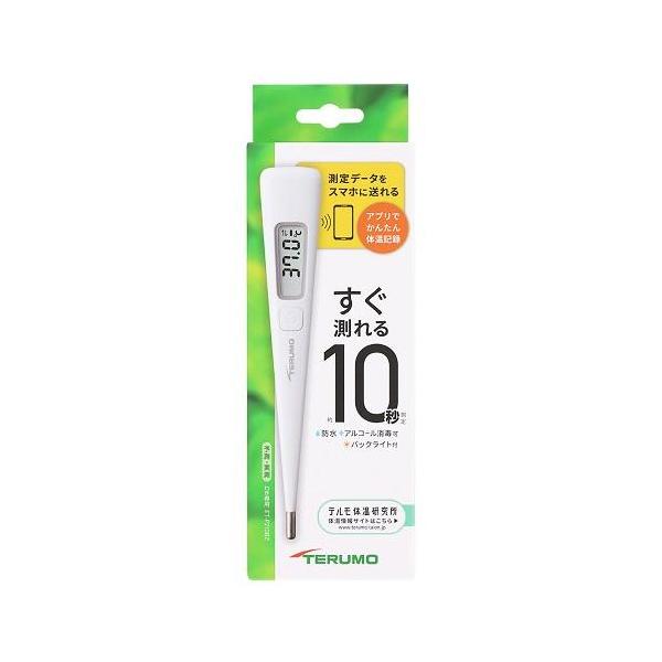 【特徴】●すぐ測れる。約10秒測定　約10秒で予測検温［測温方式：予測式（予測検温・実測検温兼用）］●Bluetooth通信で日々の管理がカンタンに　体温計とスマートフォンが連携が可能です。　内部メモリー（最大30件）を専用アプリ「テルモた...