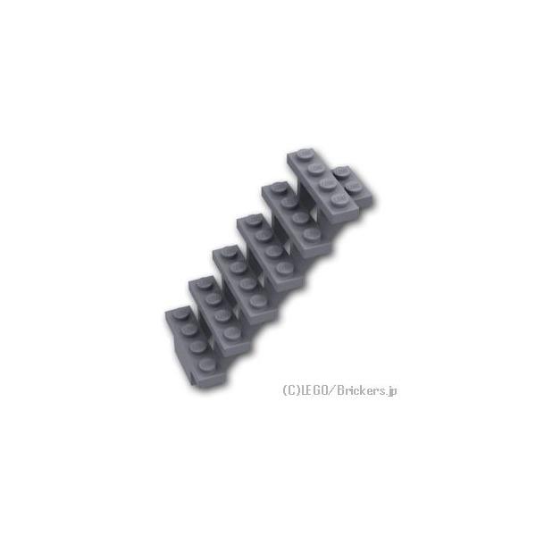 ●レゴ パーツ - エクステリア ●商品名：階段 7 x 4 x 6●色：[Dark Bluish Gray / ダークグレー]●エレメント ID：4557631/6226634●デザイン  ID：30134