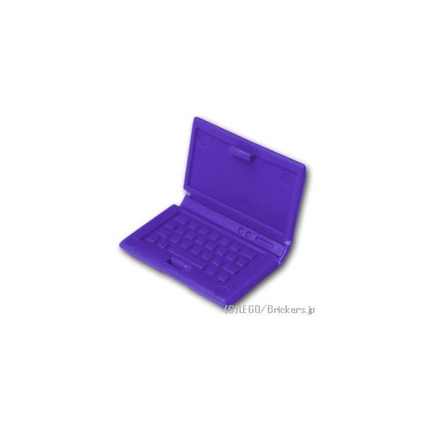 ●レゴ パーツ - ミニフィグアクセサリー ●商品名：ノートパソコン●色：[Dark Purple / ダークパープル]●エレメント ID：6141902●デザイン  ID：18659