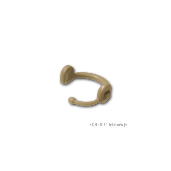 ●レゴ カスタムパーツ●商品名：ヘッドセット JS1●色：［Dark Tan / ダークタン］★「アーミーヘルメット」と併用が可能です。(※「ACH」「LWH」「M2002」「M35」「MG0」「PBH」「PT202」「US M-1」「US...