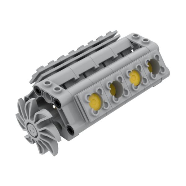 ●ブリッカーズジョイフルセット テクニック●V8エンジンセット●ブリッカーズ品番：BROS058●ピース数：57個冷却ファンのついたV型8気筒のエンジンです。乗り物に搭載して、エンジンピストンの動きを楽しもう！★オリジナルの組立説明書とブリ...
