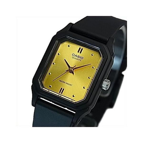 ★ こちらの商品はメール便配送になります ★■　ポスト投函　■　日時指定不可　■　代引き不可　■　ラッピング不可　●【素材：ケース】樹脂●【素材：ベルト】樹脂●【素材：風防】樹脂ガラス●【色：文字盤】ゴールド●【色：ベルト】ブラック●【サイ...