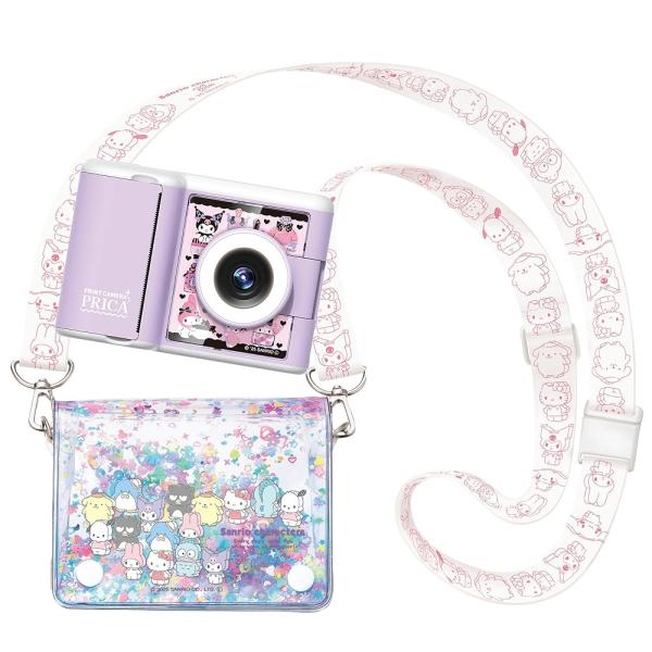 「商品情報」PRINT CAMERAプリカを可愛く持ち運べる！キラキラ輝くシャカシャカパーツ入りクリアケースセットが登場。・プリカをもっと楽しく使おう！おでかけの気分が上がる。プリカ持ち運び用ケースがセットに。・動くとキラキラパーツがシャカ...