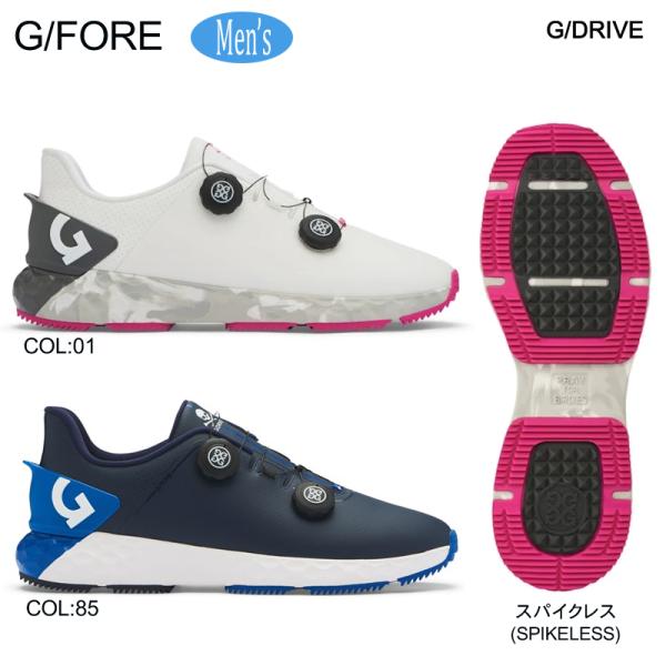 G/FORE（ジーフォア）のメンズゴルフシューズです。ツイストダイヤルクロージャーシステムは、優れたフィット感と安定性をカスタマイズできます。雨天時でも360°の防水性を備えています。■FIRSTSTAGE（ファーストステージ）