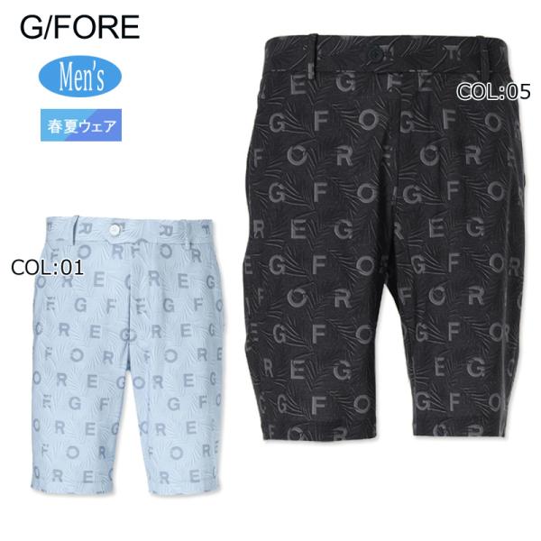 羨望の眼差しと最高のパフォーマンスを約束する、洗練極まるゴルフウェアブランドG/FORE（ジーフォア）のメンズショートパンツ。大人っぽい上品な総柄デザインで人気商品です。レディーススカートにも同柄がありますのでお揃いコーディネートするのもお...