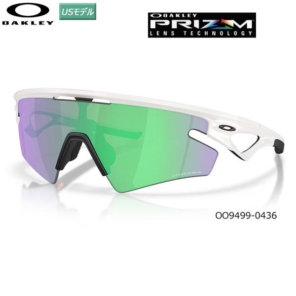 ■OAKLEY SUNGLASSES Sphaera Slash OO9499-0436 / USモデル・レンズ： Prizm Road Jade Lenses/可視光線透過率15%・フレーム：Matte Vapor Frame・フィット：...