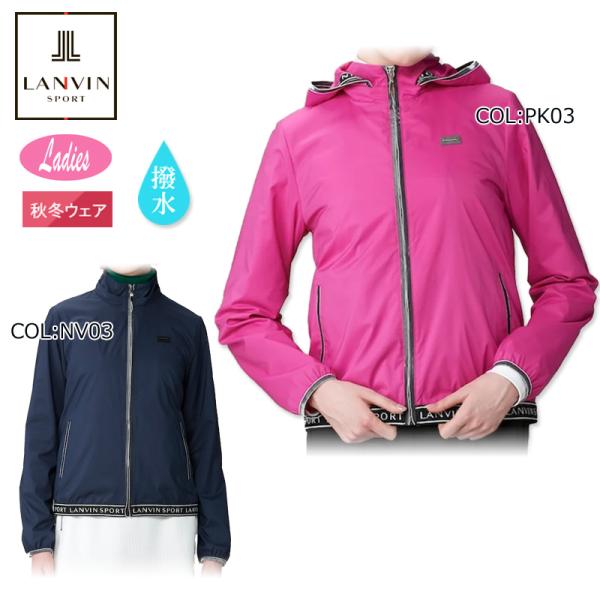 ■LANVIN SPORT本国パリ・ランバンの洗練された上質感や遊び心などのエッセンスをゴルフウェアに落とし込み、完璧なスタイリングを提案するブランド。メタリックなシャンブレーテープとロゴジャカードゴムアクセントになった、スタイリッシュなス...