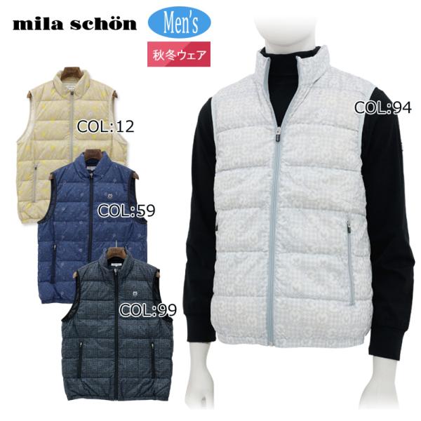 ロゴ＆ペイズリー柄のダウンベスト。折りたたむとコンパクトになり持ち運びもしやすいです。風が強い日にもおすすめです。サイドポケット付き。■サイズ詳細M(46)身幅50cm肩幅42cm着丈66cmL(48)身幅54cm肩幅44cm着丈68cmL...