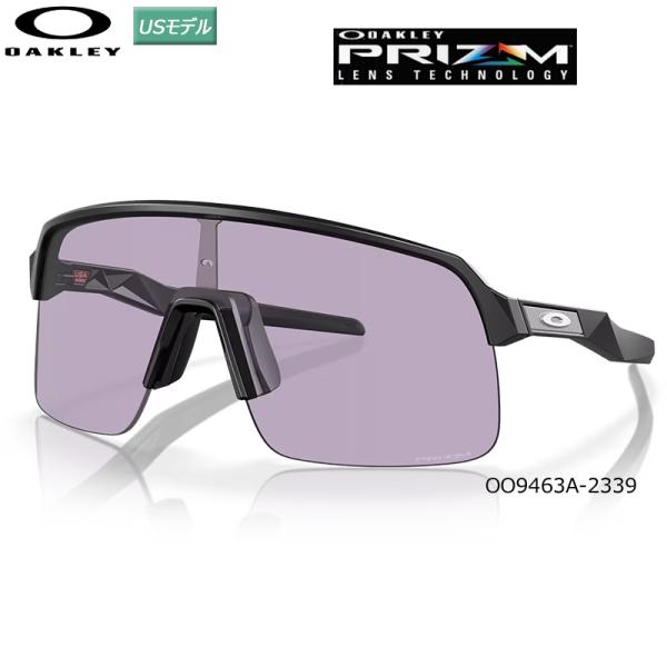 ■OAKLEY SUNGLASSES SUTRO LITE OO9463A-2339 / USモデル・レンズ： prizm Slate Lenses/可視光線透過率34%・フレーム：Matte Black Frame・フィット：Wide・ブ...
