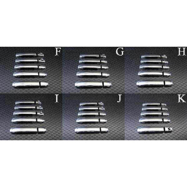 アウト サイド ドア ハンドル ガーニッシュ プロテクション アウター カバー 〇 外装 パーツ