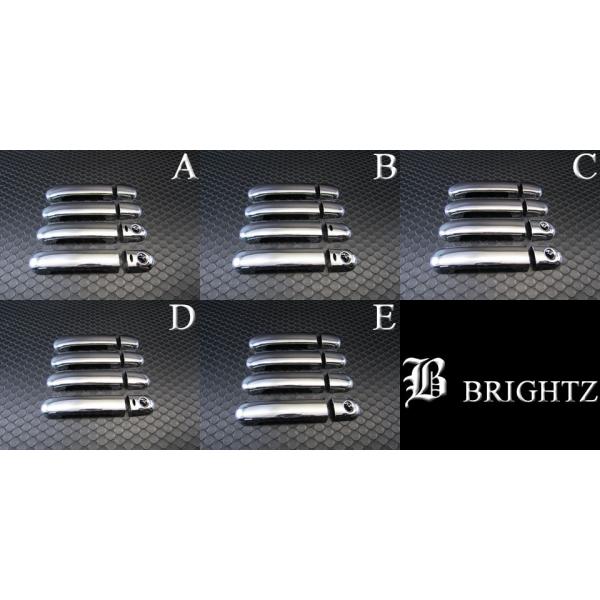 アウト サイド ドア ハンドル ガーニッシュ プロテクション アウター カバー 〇 JY12 NY12 ドア ハンドル カバー ハーフ ノブ クローム メッキ 超 鏡面 アウター ウィングロード 外装 パーツ