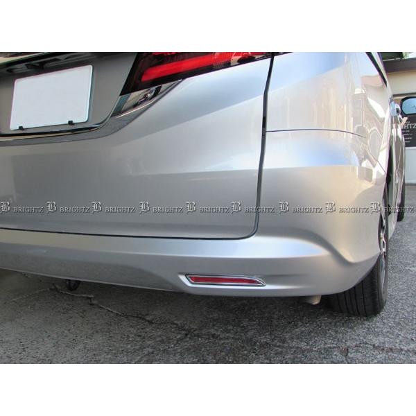 リア リヤ リフレクター メッキ 反射板 反射鏡 ガーニッシュ カバー リング リム アンダー ロア 〇 RC C4 4 ハイブリッド ハイブリット オデッセエ オデッセェ オデッセエー オデッセェー 反射板 反射鏡 リフレクター リング ...