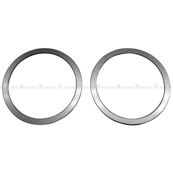 リア リヤ リフレクター メッキ 反射板 反射鏡 ガーニッシュ カバー リング リム ベゼル アンダー ロア 〇 外装 パーツ