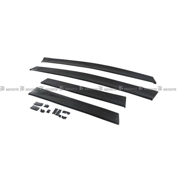 GE6 GE7 GE8 GE9 E6 E7 E8 E9 6 7 8 9 フイット バイザー ドア サイド ブラックスモーク フロント リア リヤ ドア サイド ブラックスモーク 日除け 雨除け サンバイザー 〇 外装 パーツ