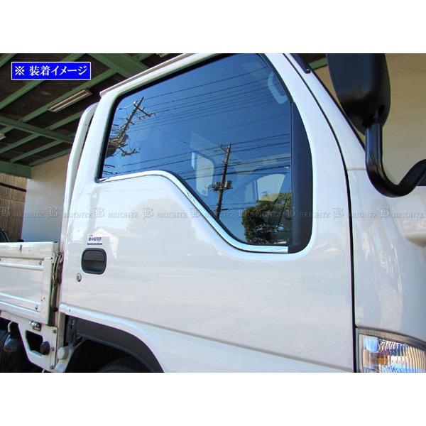 いすず いすづ 超低 PM エルフ ウインドウ ウィンドウ ウィンドゥ ウインドゥ ウインドー ウィンドー 水切り ウェザーストリップ モール フレーム トリム カバー ドア ガーニッシュ リム ベゼル パネル プレート 〇 外装 パーツ