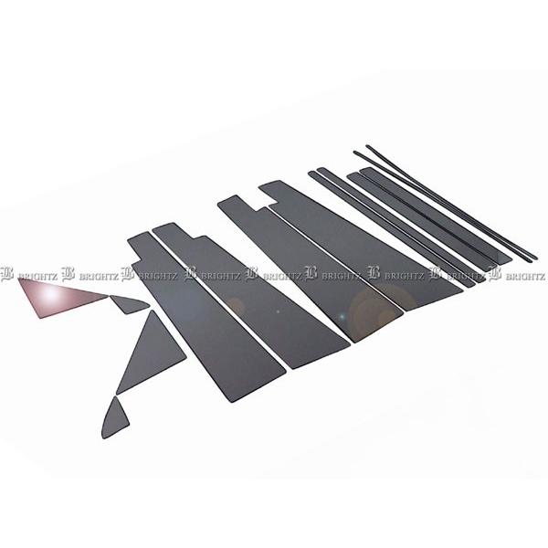 ピラー サイド ガーニッシュ カバー パネル ブラック 黒 〇 超鏡面 ステンレス メッキ ピラー パネル カバー ドア サイド 柱 フロント センター リア リヤ ウィンドウ ウィンドー 窓 ガーニッシュ メッキカバー メッキピラーカバー...