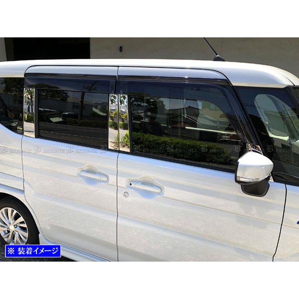 MK54 MK94 MK 54 94 ドア サイド ガーニッシュ カバー パネル ベゼル ウィンドウ ウィンドー 窓 フロント リア リヤ プロテクター 外装 パーツ 〇