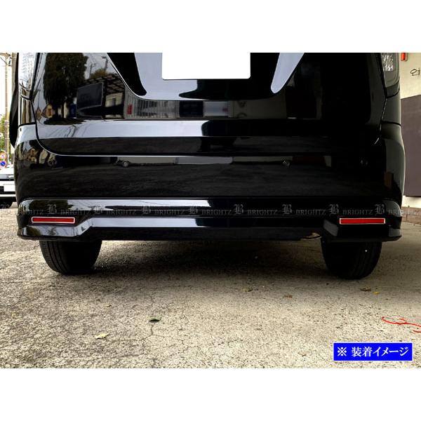 MH55 MH95 H55 H95 55 95 ワゴン R カスタムZ カスタム Z リア リヤ リフレクター メッキ 反射板 反射鏡 ガーニッシュ カバー リング リム ベゼル アンダー ロア 〇 外装 パーツ