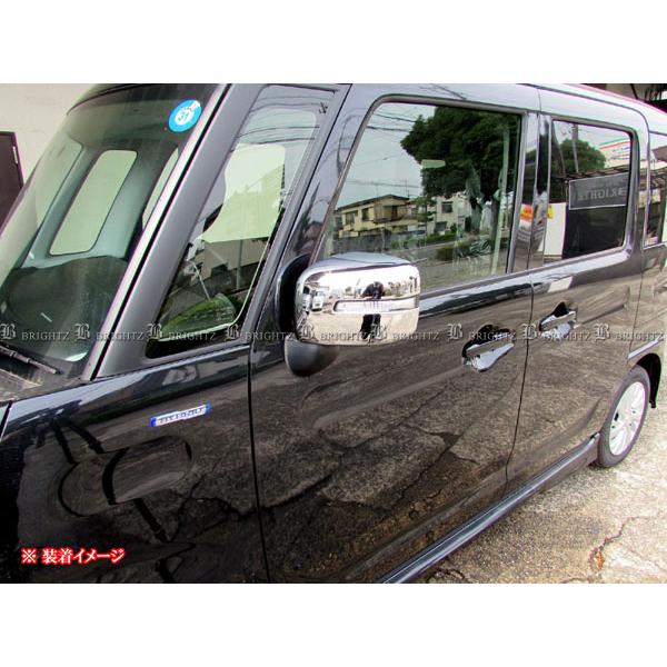 MB36 MB46 MB B36 B46 36 46 デリカD:2 D2 デリカD2 ミラー メッキ ドア サイド ガーニッシュ カバー ベゼル  〇 DELICA_D2_MB06