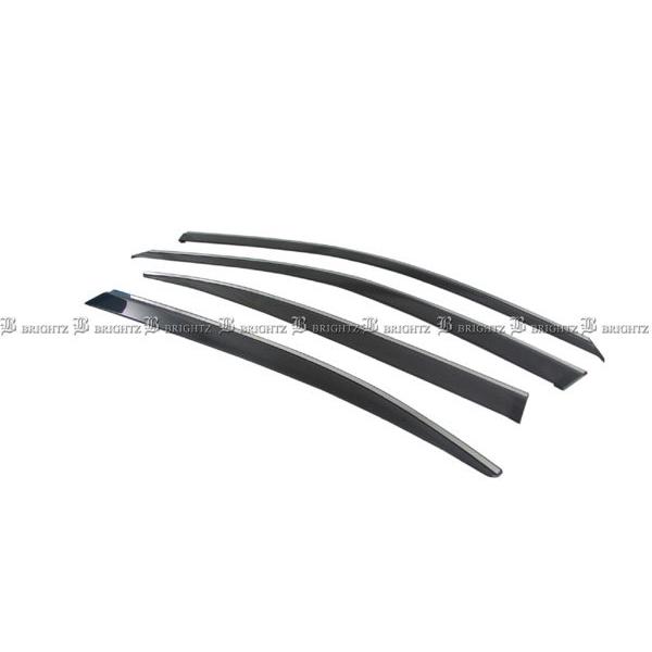 USF F41 F46 41 46 LS460 LS 460 LEXUS バイザー ドア サイド ブラックスモーク フロント リア リヤ ドア サイド ブラックスモーク 日除け 雨除け サンバイザー 〇 LS系