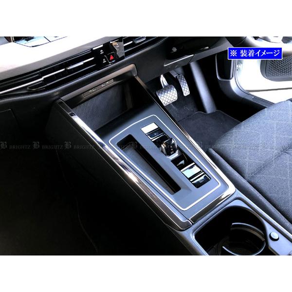 CDDLA CDDFY CDDTT CDDTS フォルクスワーゲン VW ゴルフ ゴルフ8 8 VIII シャルター シフトゲート ガーニッシュ カバー リング リム ベゼル 〇