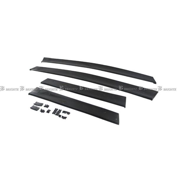 GE6 GE7 GE8 GE9 E6 E7 E8 E9 6 7 8 9 フイット バイザー ドア サイド ブラックスモーク フロント リア リヤ ドア サイド ブラックスモーク 日除け 雨除け サンバイザー 〇
