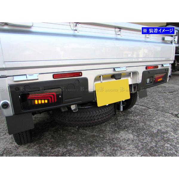 S500 S510 S 500 510 ハイゼット トラック ジャンボ シーケンシャルウィンカー テール ライト ランプ トランク リア リヤ バック バッグ ブレーキ ストップ レンズ ユニット ガーニッシュ 〇 HIJET_TRUCK_...