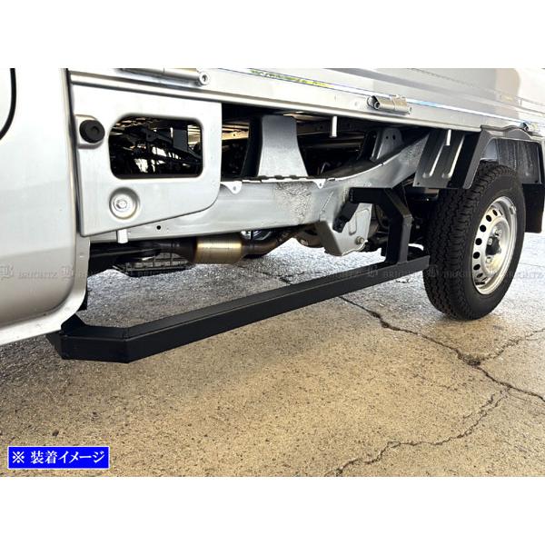S500 S510 S 500 510 ハイゼット トラック ステップ プロテクター プロテクション アンダー ロア モール カバー パネル プレート ボード アンダー ガード バー ランニング ボード スキッド 〇 HIJET_TRUCK...