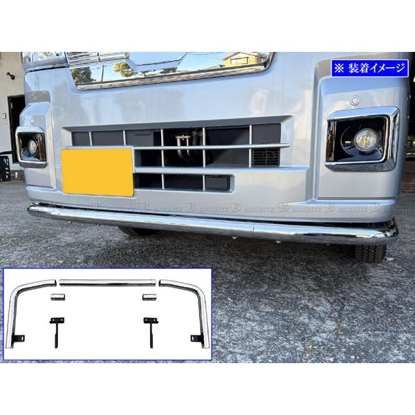 S500 S510 S 500 510 ハイゼット トラック ジャンボ ガード プロテクター ガーニッシュ バー 〇 HIJET_TRUCK_JUMBO_S500