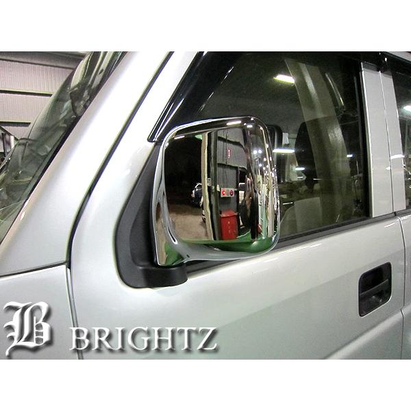 ミラー メッキ ドア サイド ガーニッシュ カバー ベゼル 〇 NV100 クリッパー NV 100 エヌ ブイ ヴイ エヌブイ エヌヴイ エヌブイ100 エヌヴイ100 DR 64V 64 DR64 LED メッキ ドア ミラー カバー ...