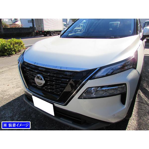 SNT33 ST33 NT33 SNT ST NT T 33 エクストレール カバー ガーニッシュ ベゼル パネル プレート モール グリル フロント リップ ガード プロテクター 外装 〇 T33系