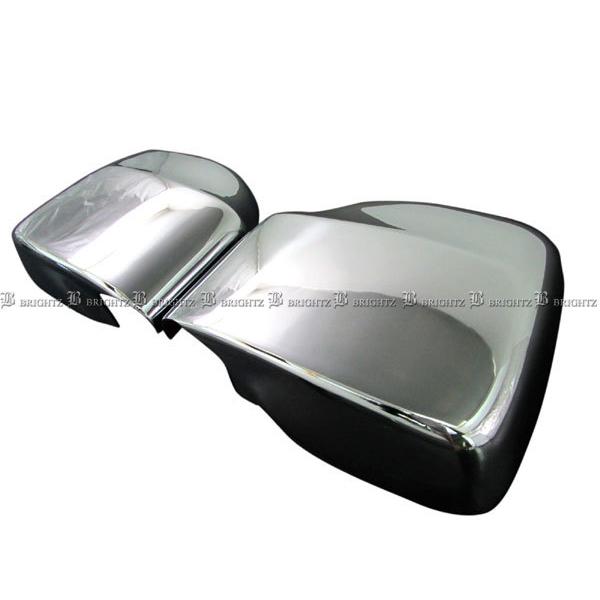 ミラー メッキ ドア サイド ガーニッシュ カバー ベゼル 〇