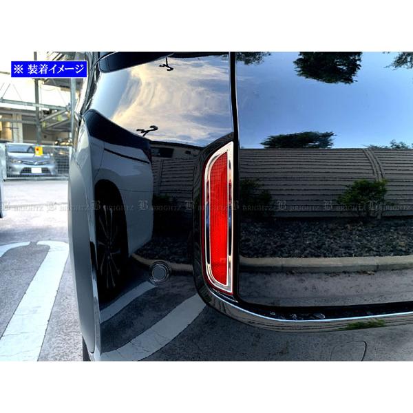 MXPC10G MXPL10G MXPL15G ガーニッシュ カバー リング リム ベゼル バンパー アンダー ロア リア リヤ テール 反射板 外装 〇 SIENTA_10