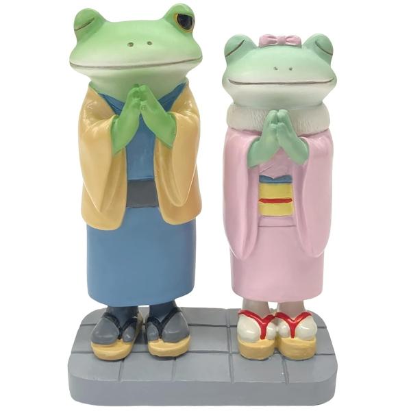 新しい一年の幸せを願う、かえるのカップルです。 隣のコポミの願いが気になってします、コポタロウです。大人気のコポー【Copeau】のマスコットインテリアのアクセントになりそうなアイテム一つ置くだけでもかわいいですが、色々なシリーズを並べてコ...