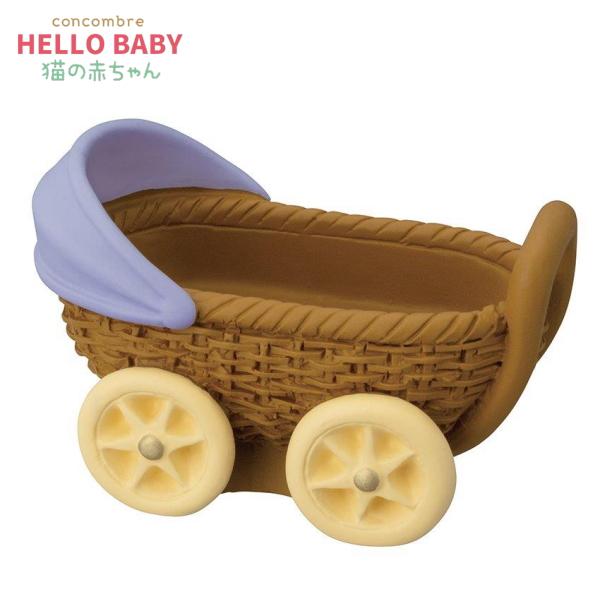 デコレ(DECOLE)【concombre/コンコンブル】から、「HELLO BABY 猫の赤ちゃん」シリーズの登場です。！おくるみ、おすわり、そしてハイハイ。ちいさくて愛らしい、猫の赤ちゃん大集合！本商品は、「2人乗りベビーカー」です。赤...