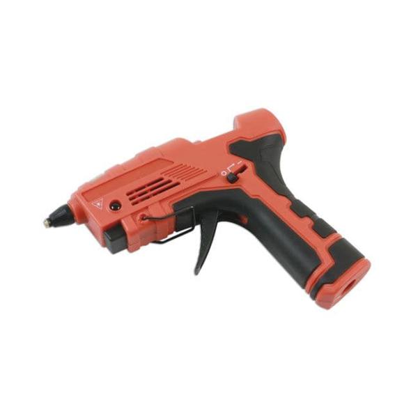 多くのプラスチック、特にボディショップのパネル修理に使用するブタングルーガンです。ブタンガス（ライターガス）で燃料を供給するので、電気は必要ありません。2本のグルースティックと完全＆折りたたみ式スタンド付属。サイズ：147×35×152mm...