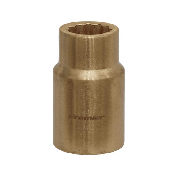 ベリリウム銅製。鍛造品。WallDriveソケット構造。ベリリウム銅製。型鍛造品です。WallDrive12ポイントソケット構成。生涯保証*。モデル・ナンバーNS046プロが日常的に使用するのに適した、Premier Non-Sparkli...