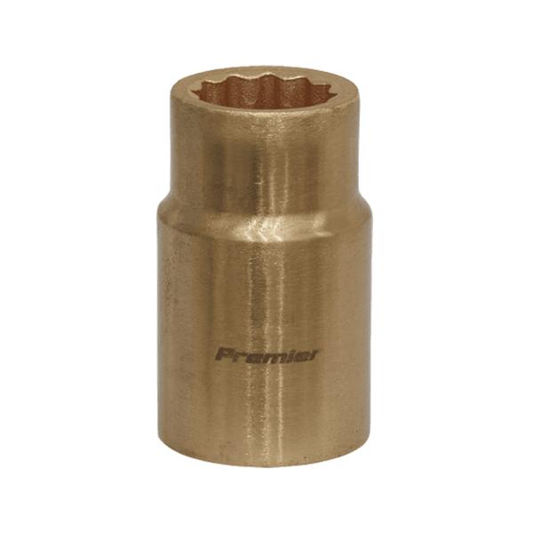 ベリリウム銅製。鍛造品。WallDriveソケット構造。ベリリウム銅製。型鍛造品です。WallDrive12ポイントソケット構成。生涯保証*。モデル・ナンバーNS047プロが日常的に使用するのに適した、Premier Non-Sparkli...