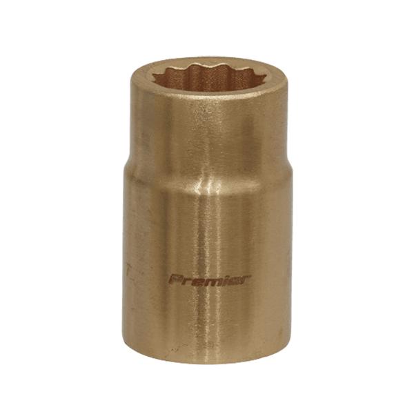 ベリリウム銅製。鍛造品。WallDriveソケット構造。ベリリウム銅製。型鍛造品です。WallDrive12ポイントソケット構成。生涯保証*。モデル・ナンバーNS048プロが日常的に使用するのに適した、Premier Non-Sparkli...